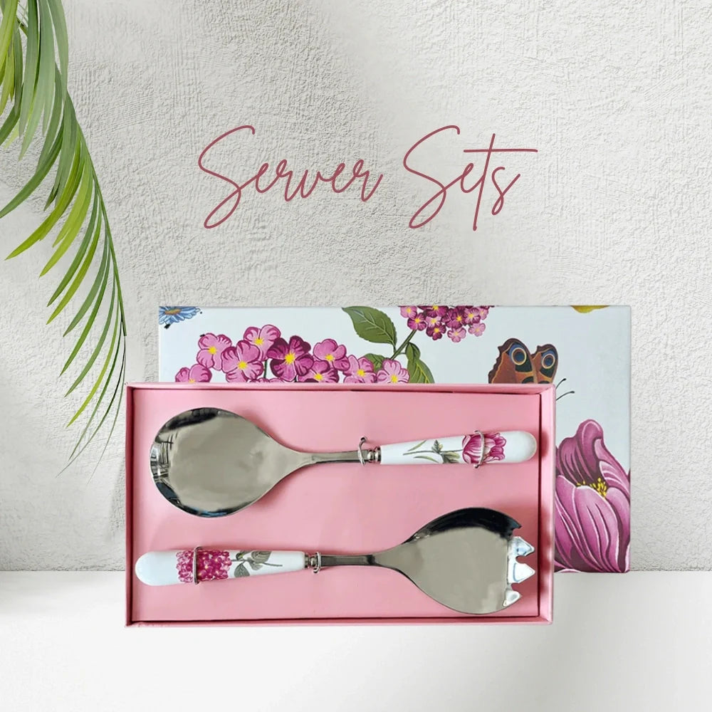 Elegant Server Sets | Cake Knife & Salad Server Set – Craftslane ~ for ...